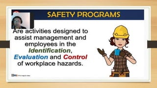 SAFETY ORIENTATION TRAINING SEMINAR IN THE WORKPLACE. | PPTX