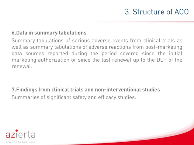 Safety reports. addendum to the clinical overview. aco | PDF | Medical ...