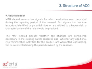 Safety reports. addendum to the clinical overview. aco | PDF