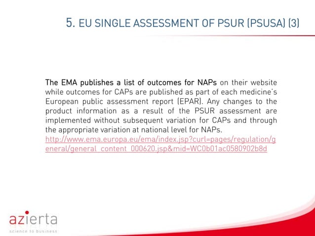 Safety Reports: PBRER / PSUR | PDF