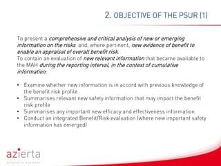 Safety Reports: PBRER / PSUR | PDF