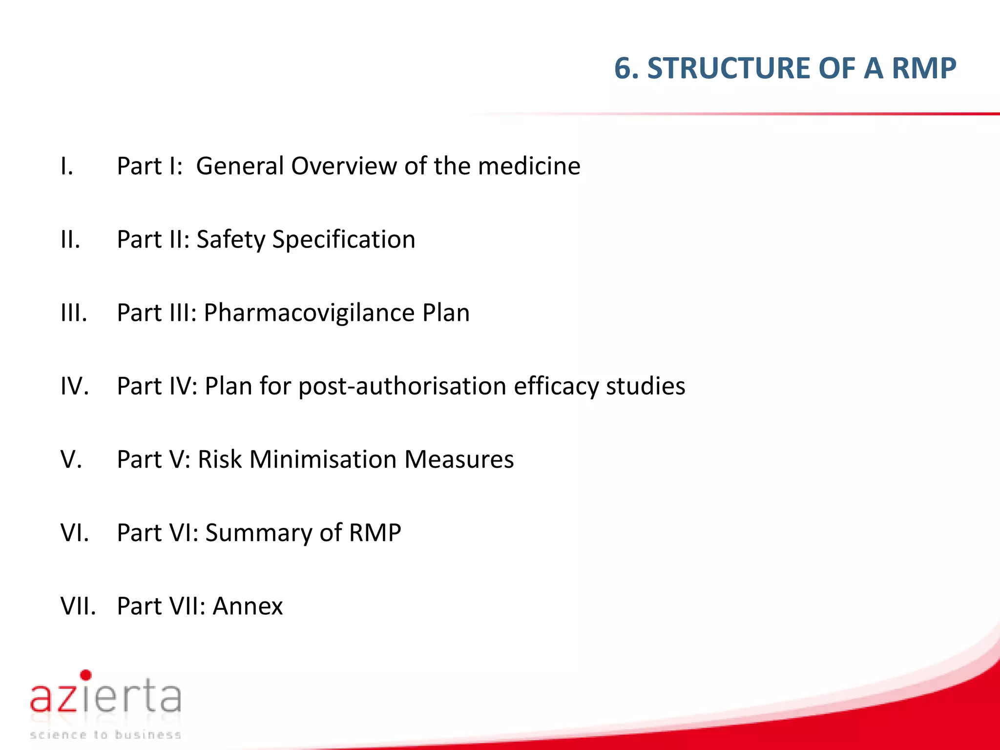 Safety reports rmp risk management plan pharmacovigilance | PDF