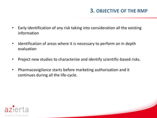 Safety reports rmp risk management plan pharmacovigilance | PDF