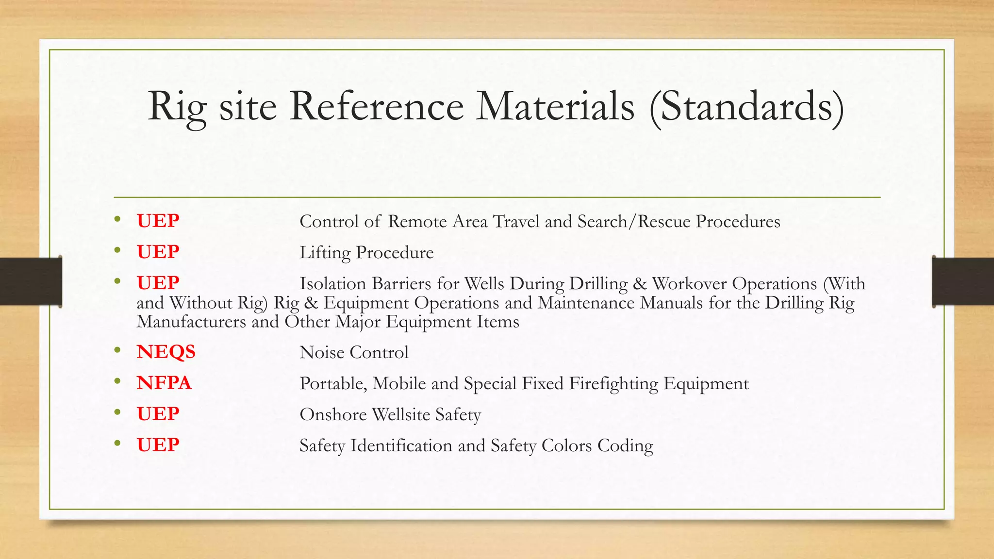 Safety Requirement for Rigs.pptx