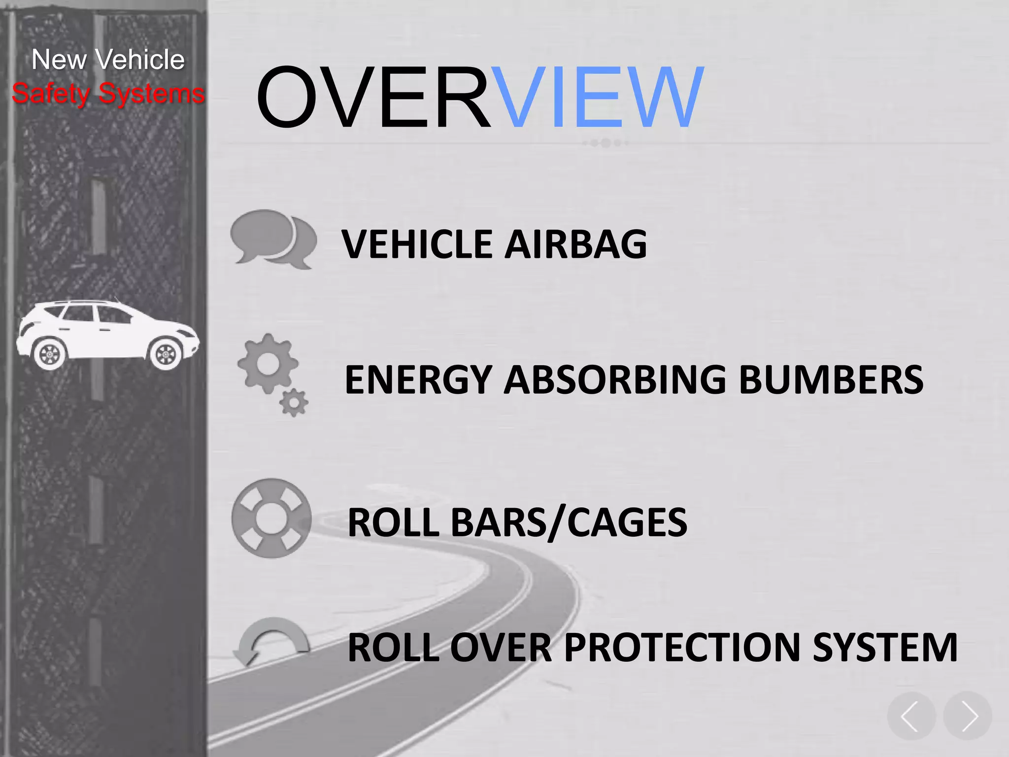 Safety restraint systems | PPTX