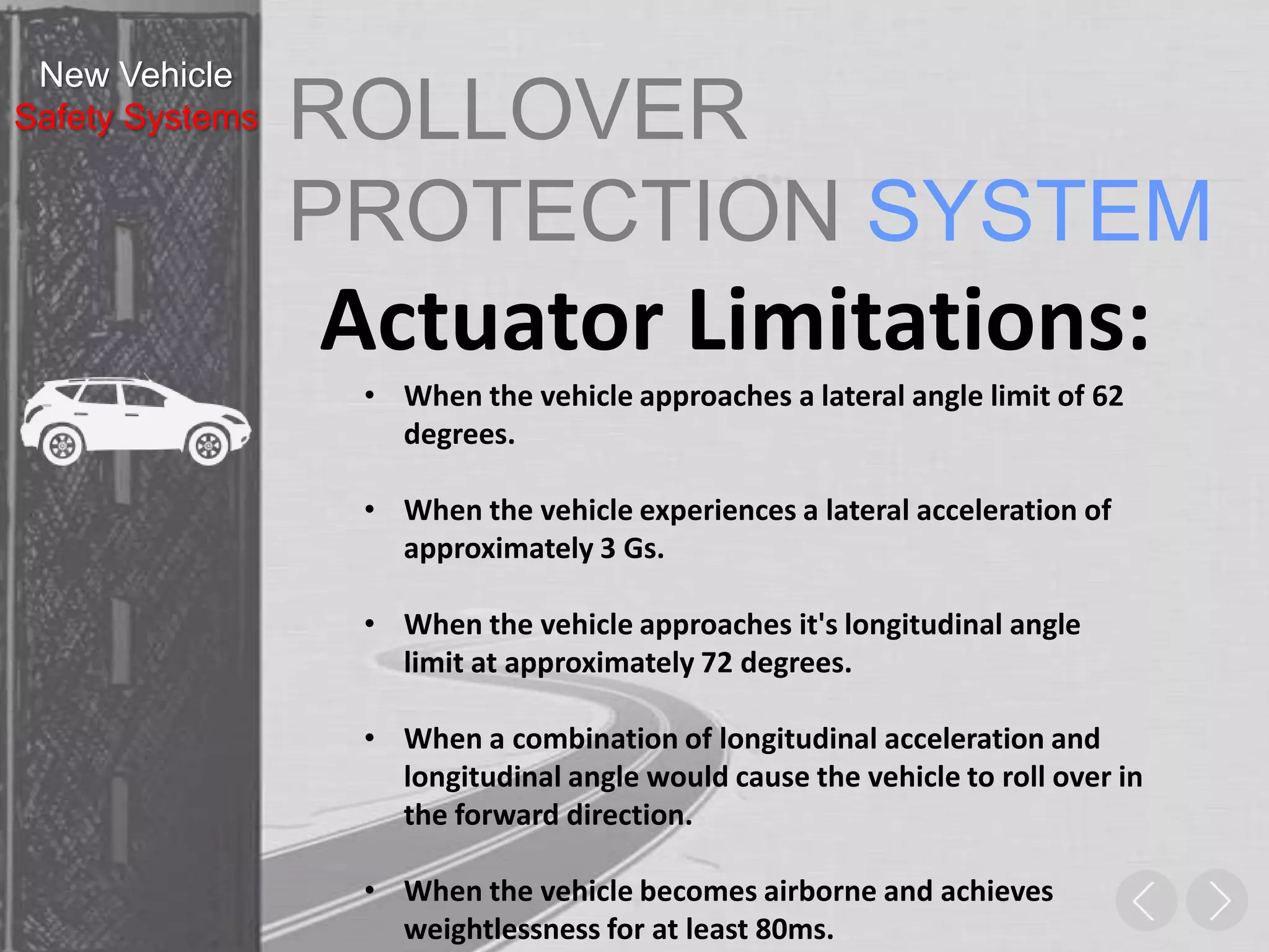 Safety restraint systems | PPTX