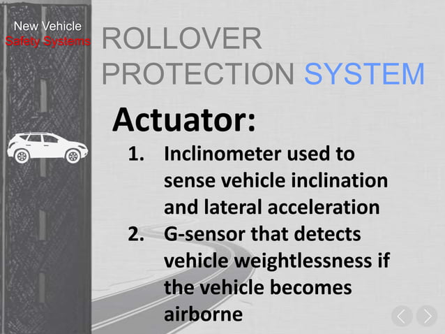 Safety restraint systems | PPTX | Auto Safety Technologies | Auto ...
