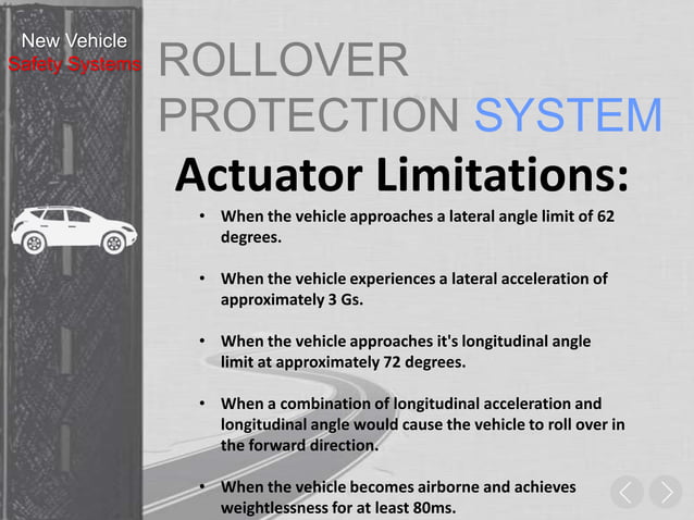 Safety restraint systems | PPTX | Auto Safety Technologies | Auto ...