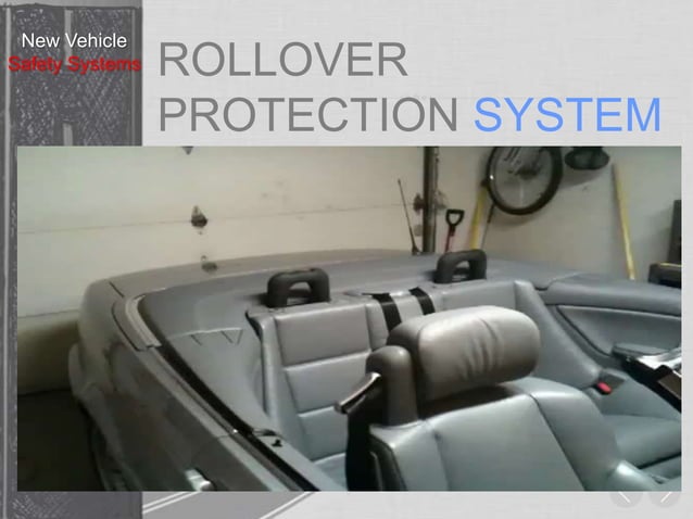 Safety restraint systems | PPTX | Auto Safety Technologies | Auto ...