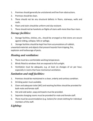 Safety rules for histopathology lab | DOCX