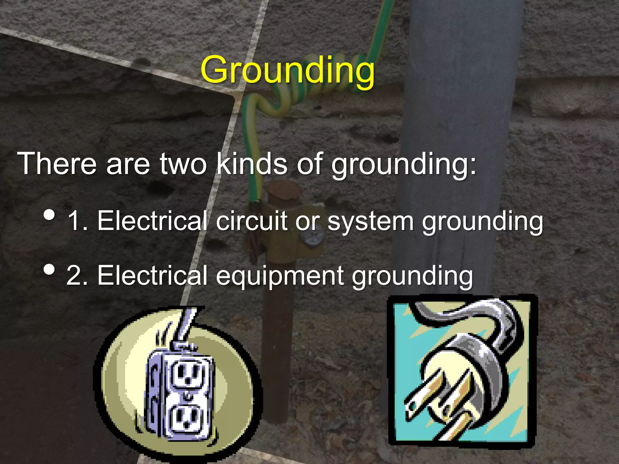 Safety rules and earthing | PPTX