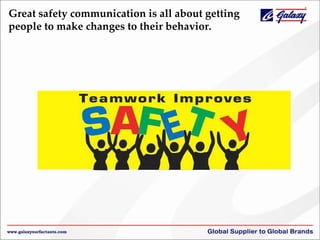 Safety's communication skills | PPT