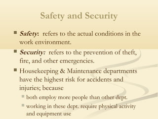 Safety & security | PPT