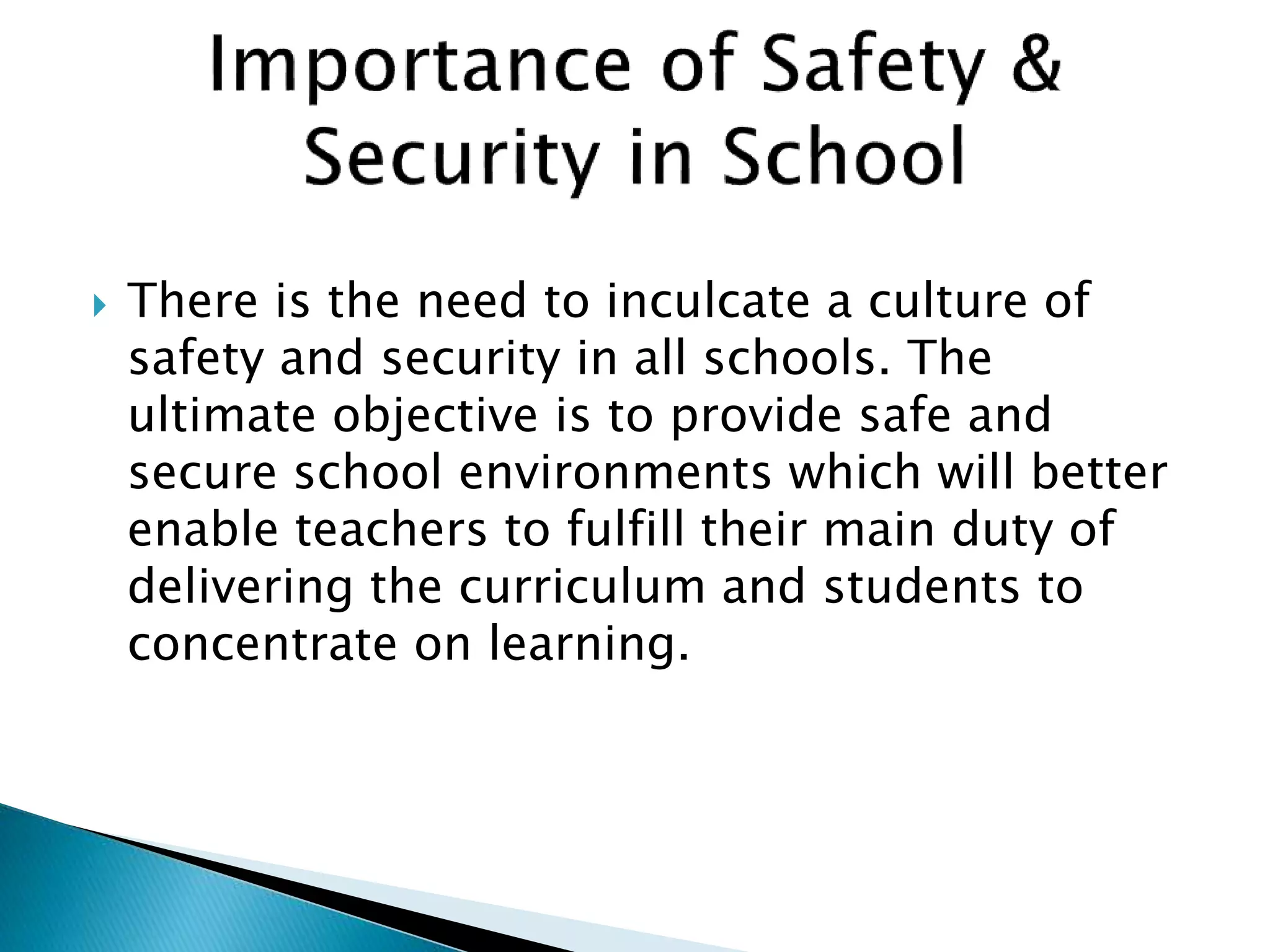 Safety & security Pramary Schools | PPT | Free Download