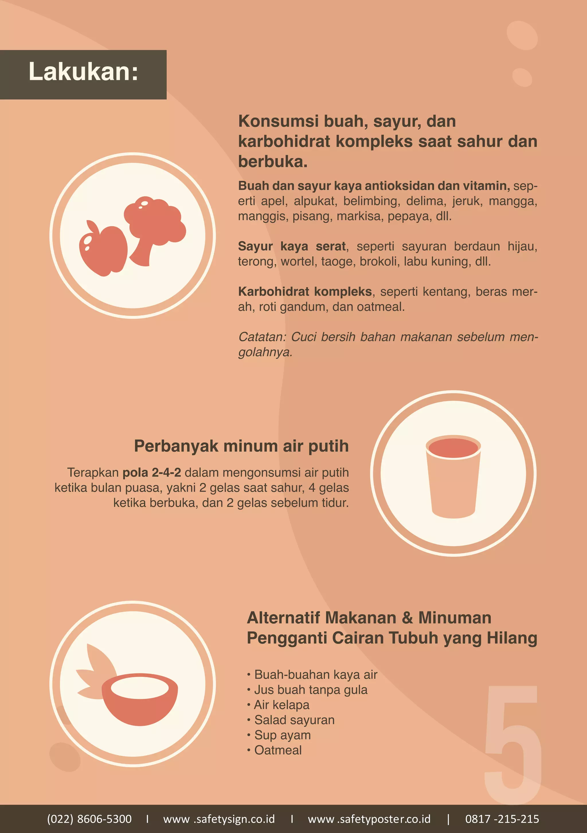 Safety sign indonesia e book puasa ramadan | PDF