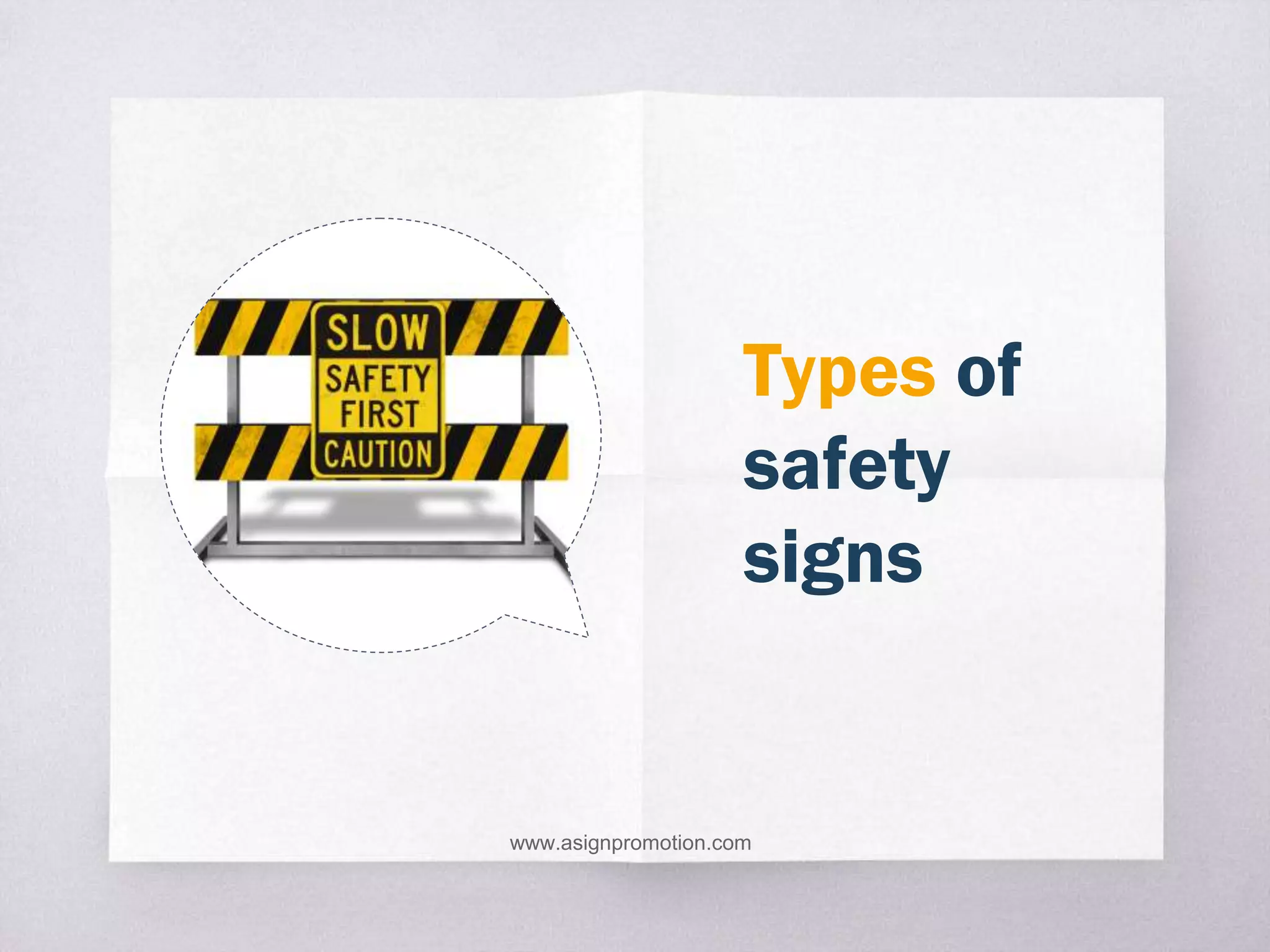 Safety signs | PPTX