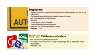 Safety signs in the engineering industry | PPTX