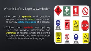 jgisafety and different symbols of safety | PPTX | First Aid | Injuries
