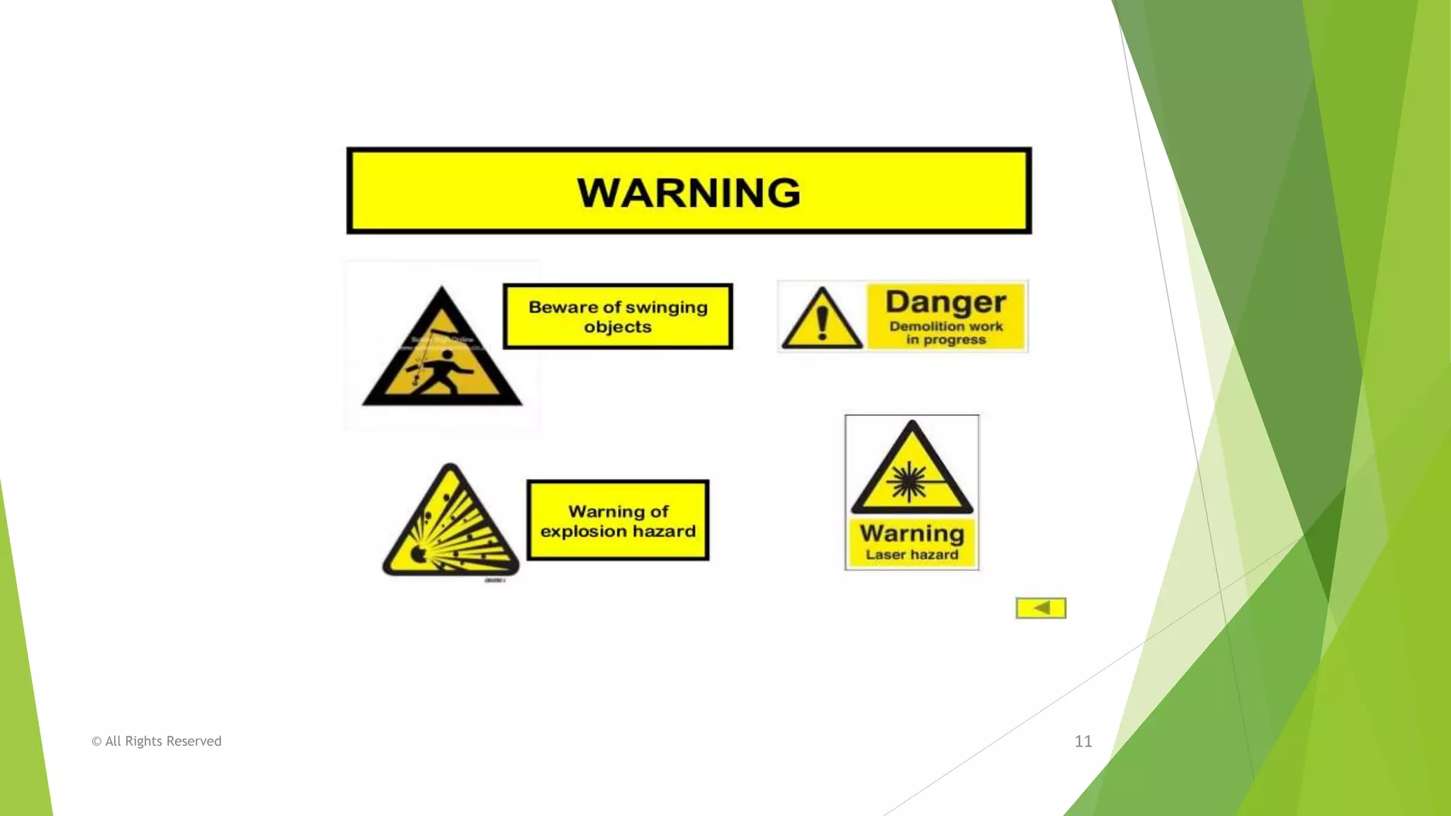 Safety Signs At Workplace | PPTX