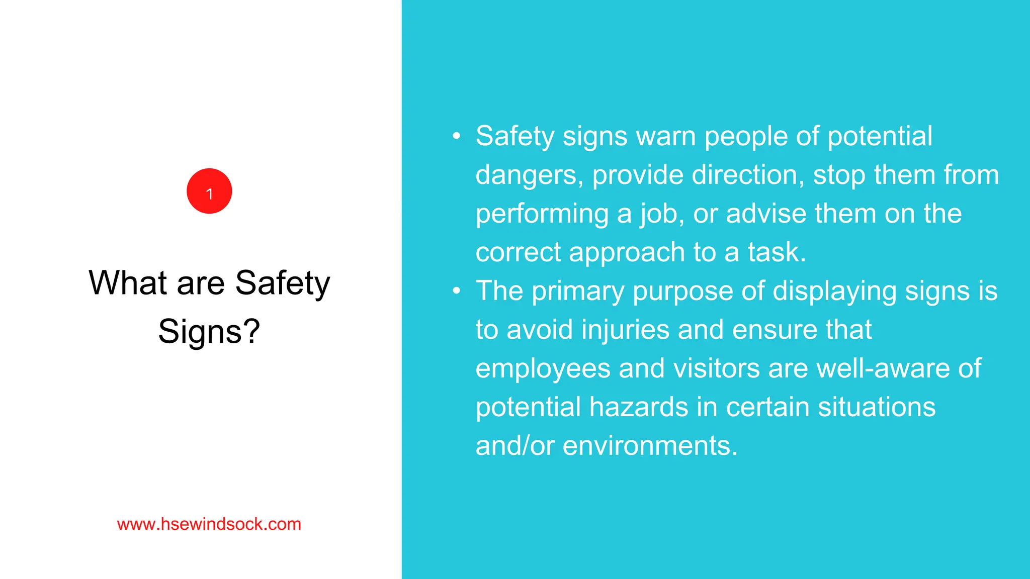 Safety Signs Awareness for HSE Personnel | PPTX
