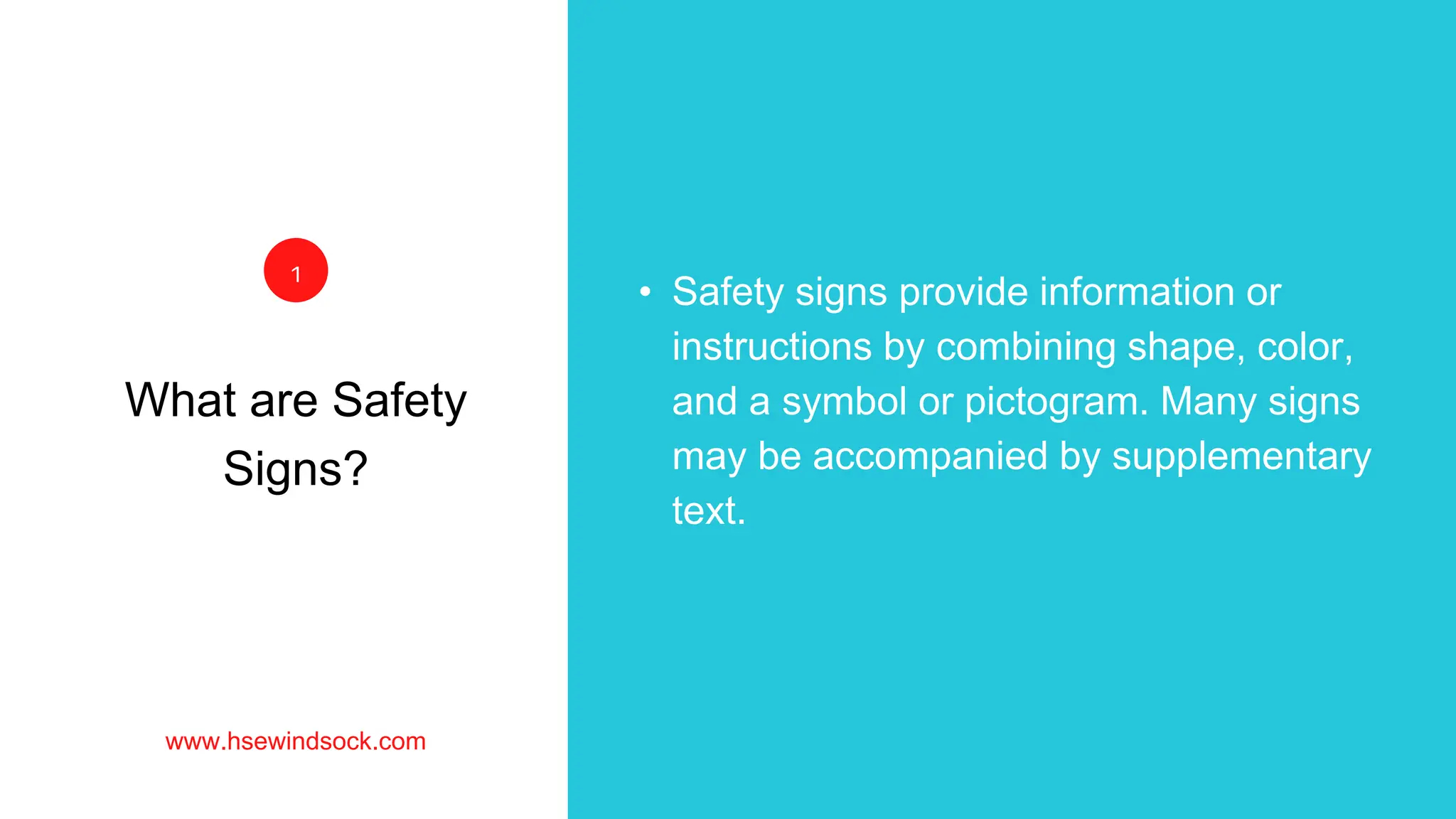 Safety Signs Awareness for HSE Personnel | PPTX