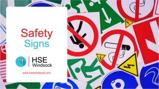 Safety Signs Awareness for HSE Personnel | PPTX