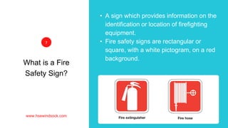 Safety Signs Awareness for HSE Personnel | PPTX