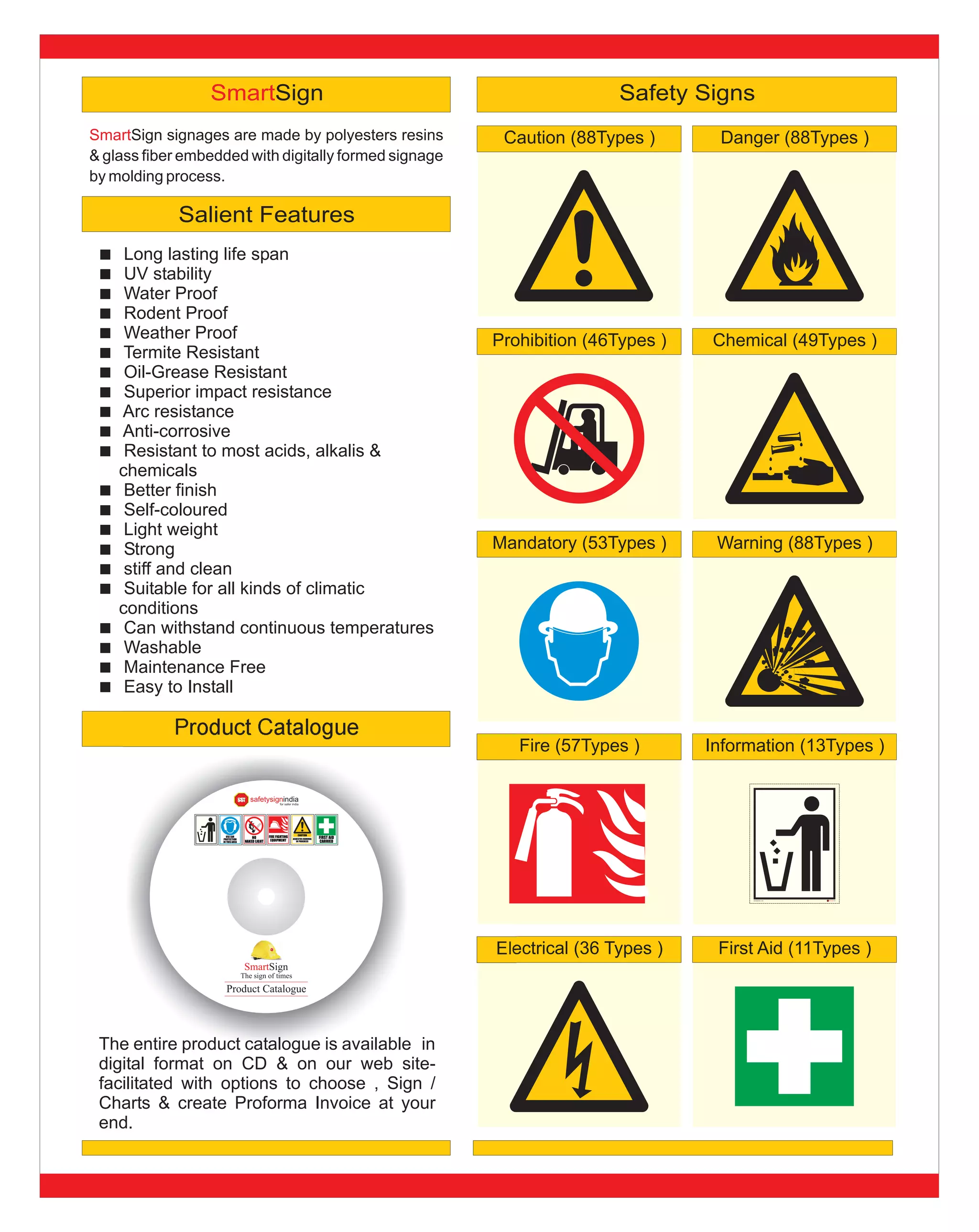 Safety signs e brochure | PDF
