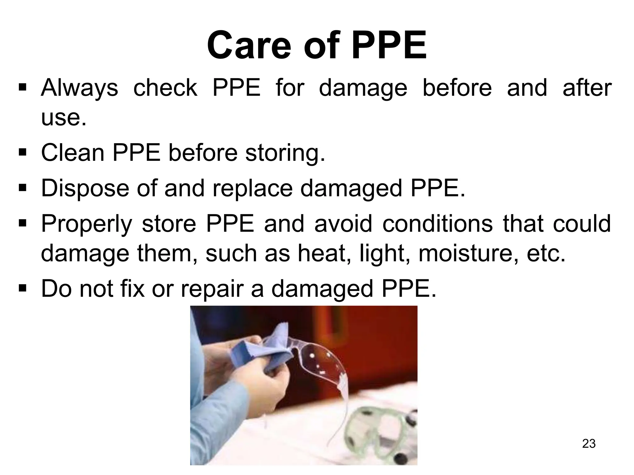 Safety signs and symbols, PPEs, ILO, OSH | PPT