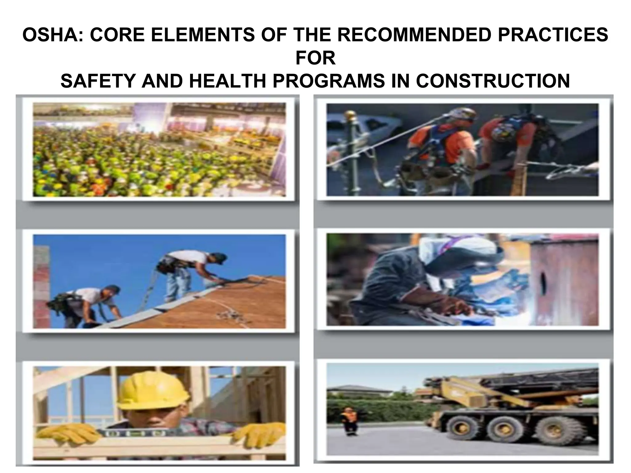 Safety signs and symbols, PPEs, ILO, OSH | PPT