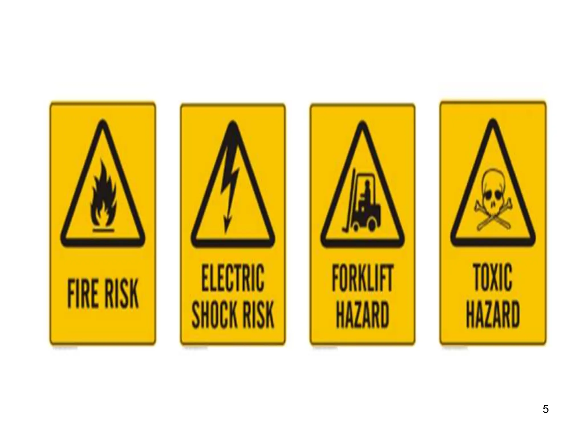 Safety signs and symbols, PPEs, ILO, OSH | PPT | First Aid | Injuries