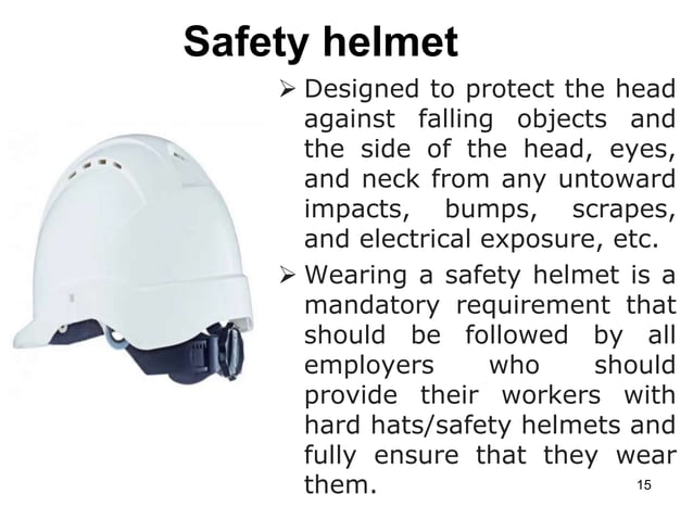 Safety signs and symbols, PPEs, ILO, OSH | PPT | First Aid | Injuries