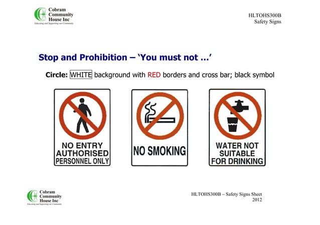 Safety Signs Overview | PDF