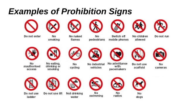 Safety signs & symbols | PPT | First Aid | Injuries