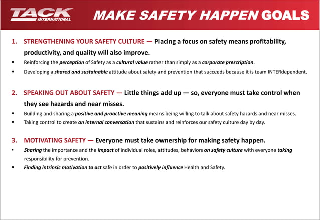 Safety Slide Show | PPT