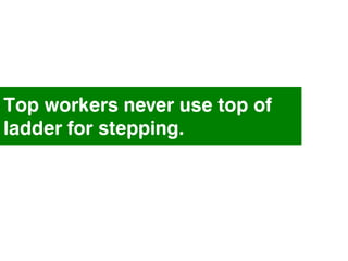 Safety slogan for working at height | PDF