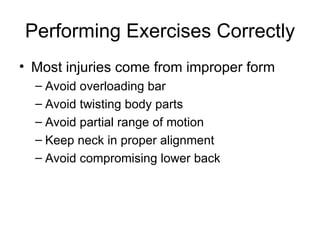 Safety, Soreness, & Injury | PPT