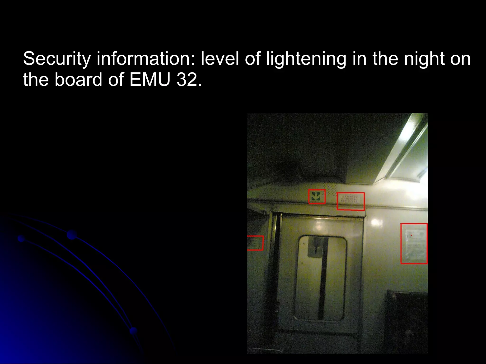 Safety and Security Standarts in the EMUs | PPT