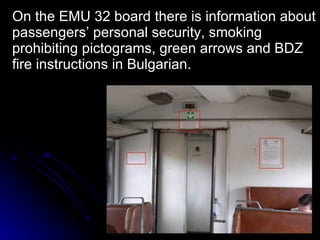 Safety and Security Standarts in the EMUs | PPT