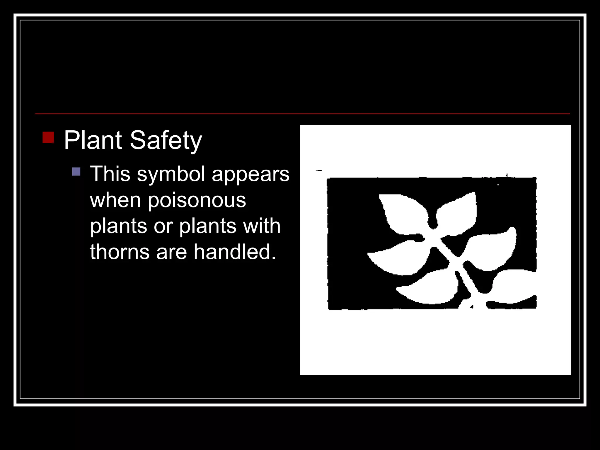 Safety symbols for labs in the science classroom | PPT | Chemistry ...