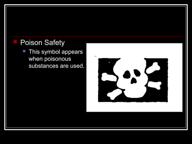 Safety symbols for labs in the science classroom | PPT | Chemistry ...