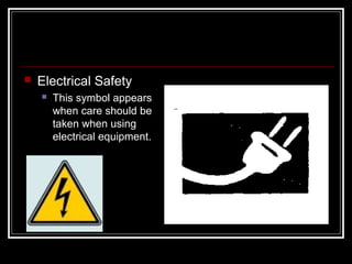 Safety symbols for labs in the science classroom | PPT