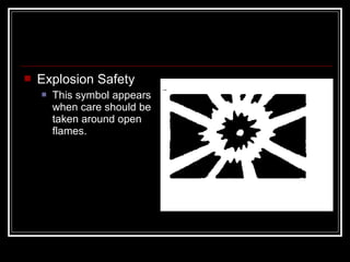 Explosion Safety Symbol