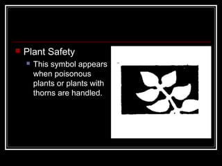 Plant Safety Symbol