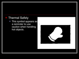Thermal Safety Symbol