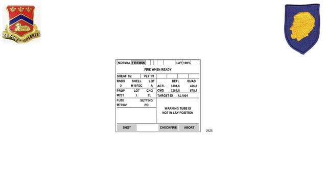 Safety T fire missions army field Artillery | PPTX