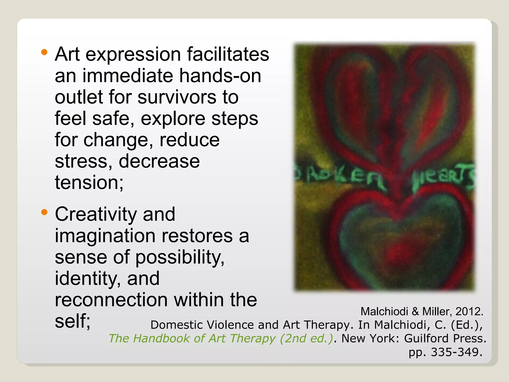 Finding a Safe Place: Creating Safety for Survivors of Domestic ...