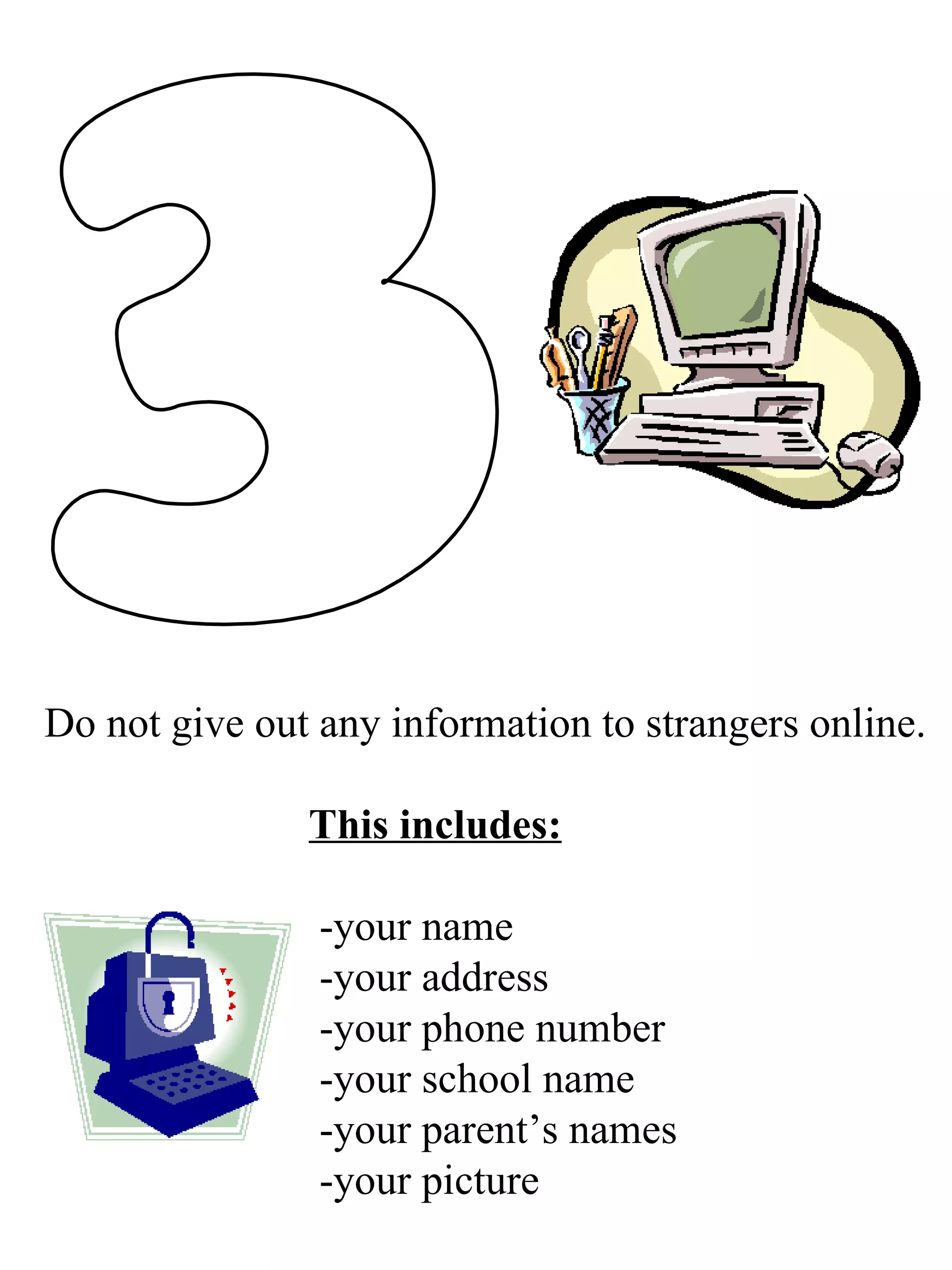 Internet Safety Tips for Children | PPT