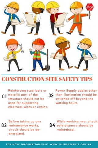 CONSTRUCTION SITE SAFETY TIPS | PDF
