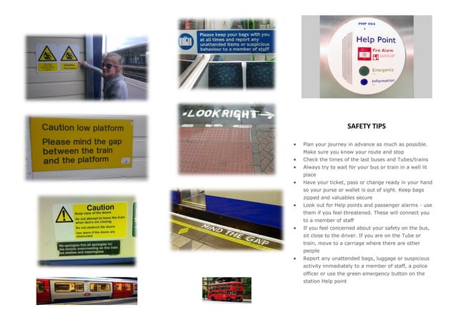 Safety tips flyer pdf | PPT